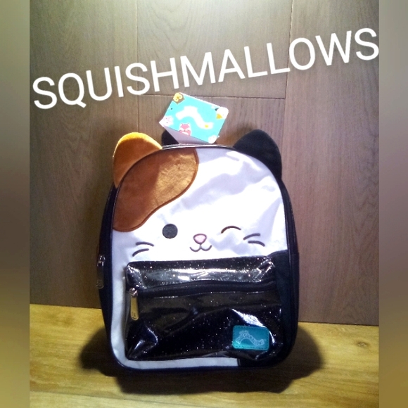 Squishmallows | Accessories | Squishmallows Cam The Cat Mini Backpack ...